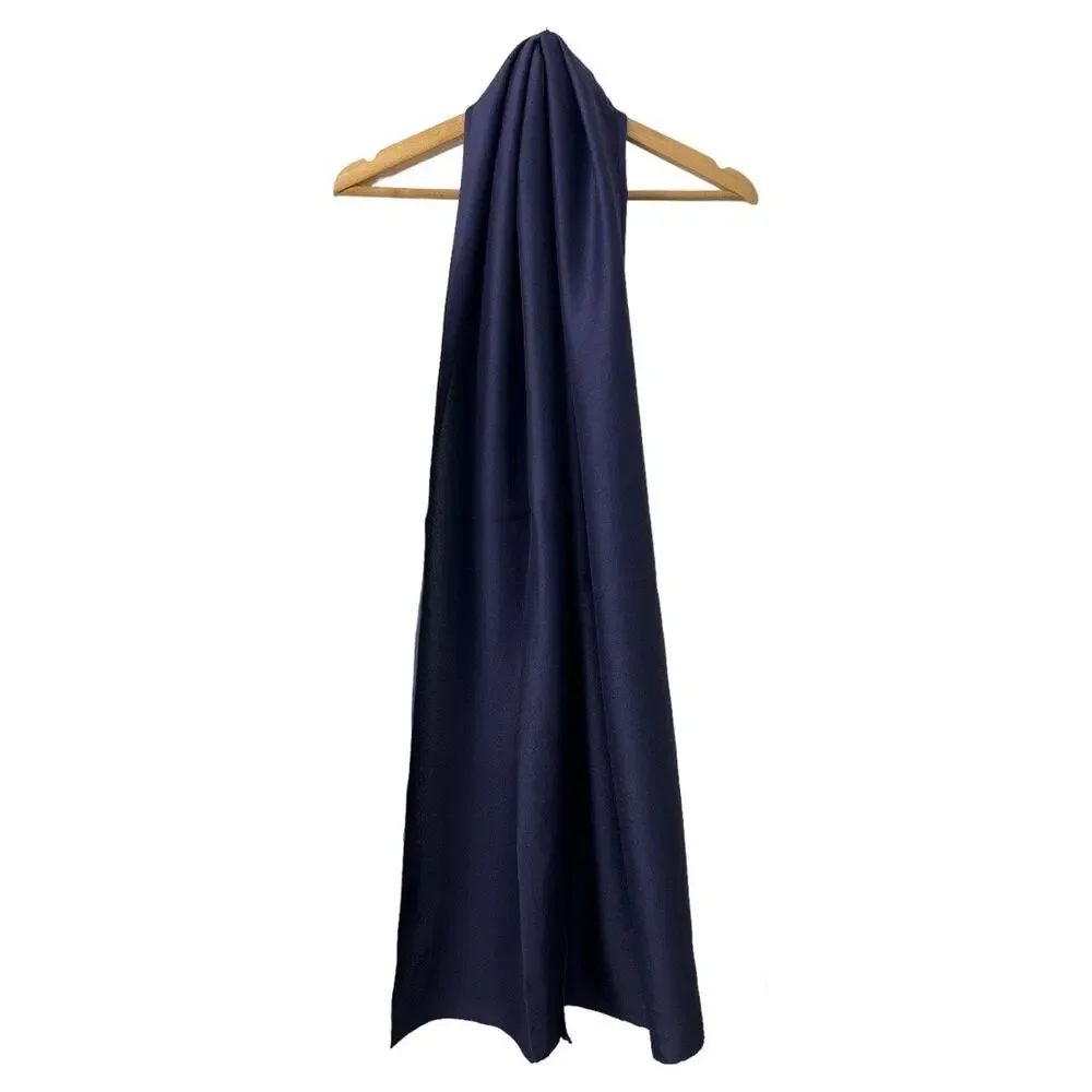 Vintage | Accessories | Vtg Y2k Iridescent Blue Wrap Shawl Georgette ...